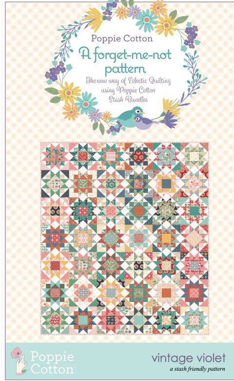 Vintage Violet Quilt Pattern – Minding My P's & Q's Quilt Shop